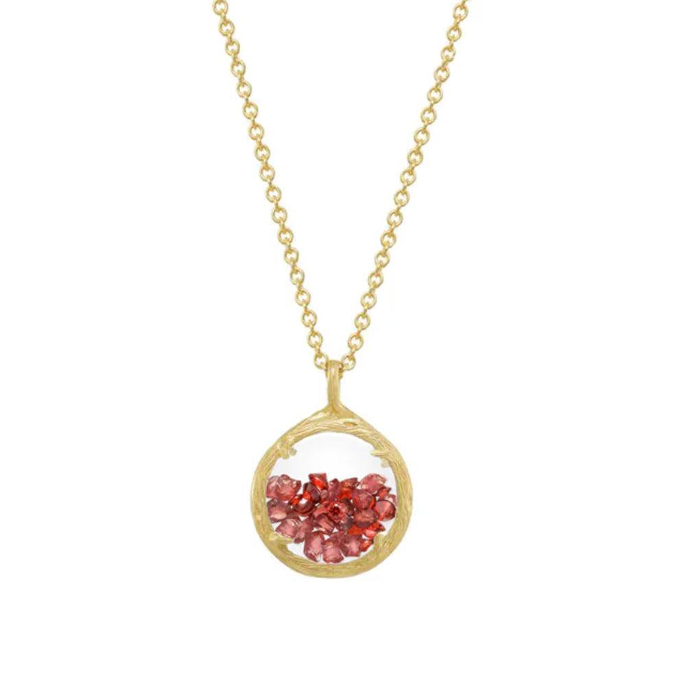 Catherine Weitzman Topaz Shaker Necklace