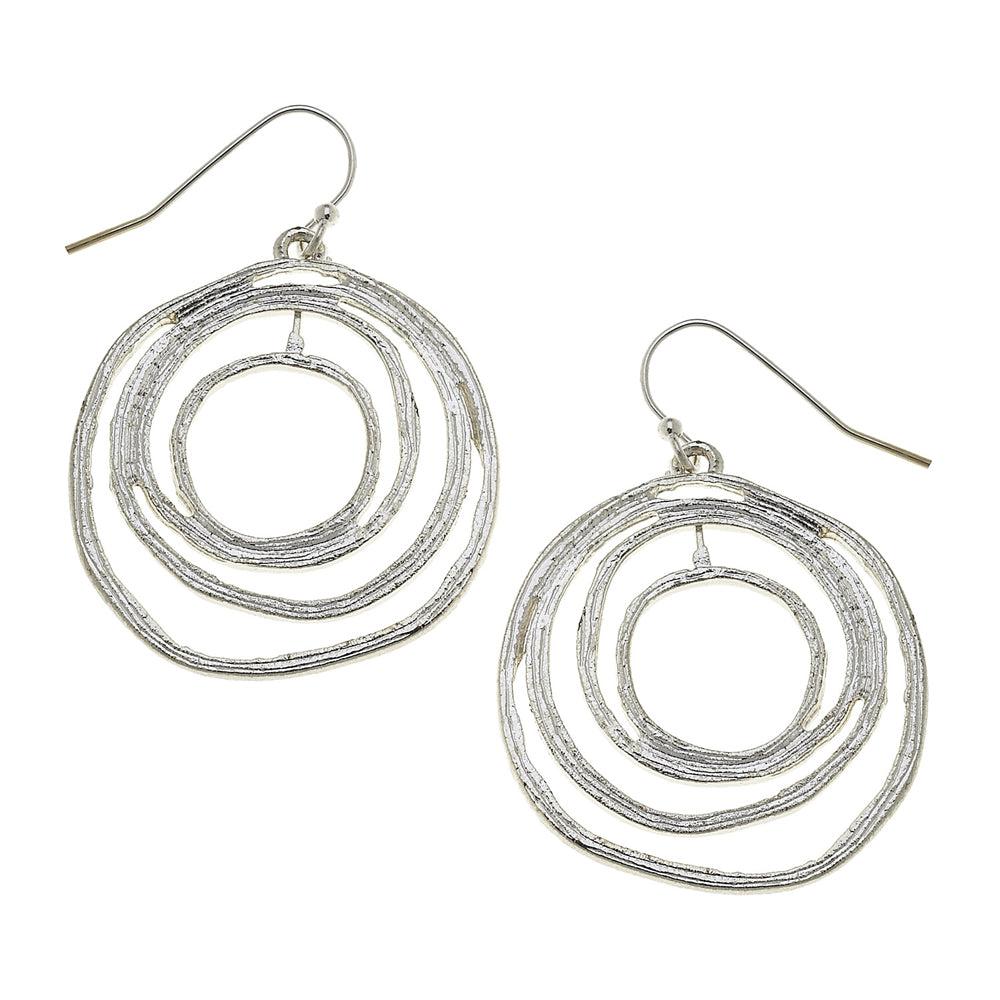 Round Swirl Earrings Susan Shaw | Swag Jewelry – Swag Designer Jewelry